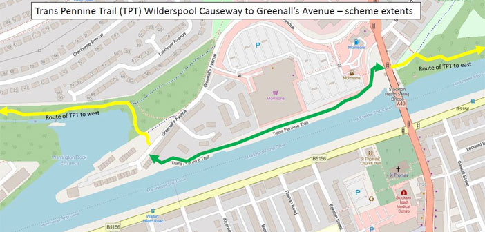Consultation starts on Trans Pennine Trail improvements - Warrington ...
