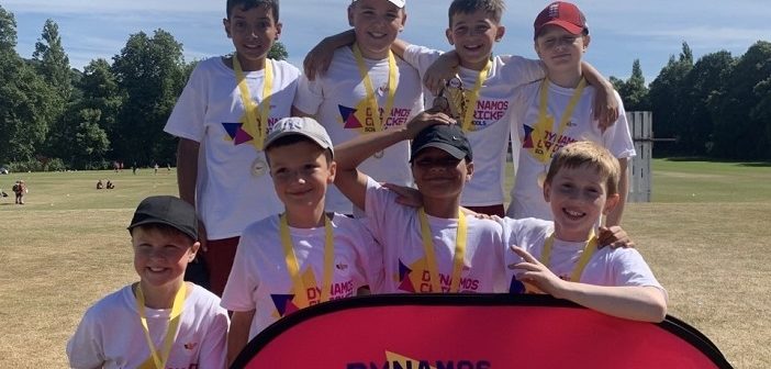 Primary school cricket team are county champions