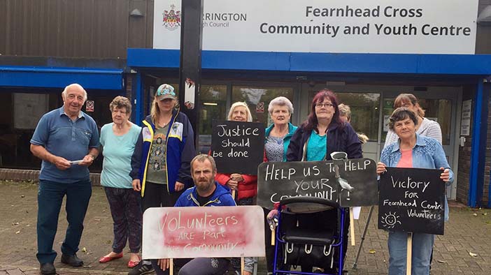 Evicted volunteers campaigning to be allowed back into Fearnhead ...