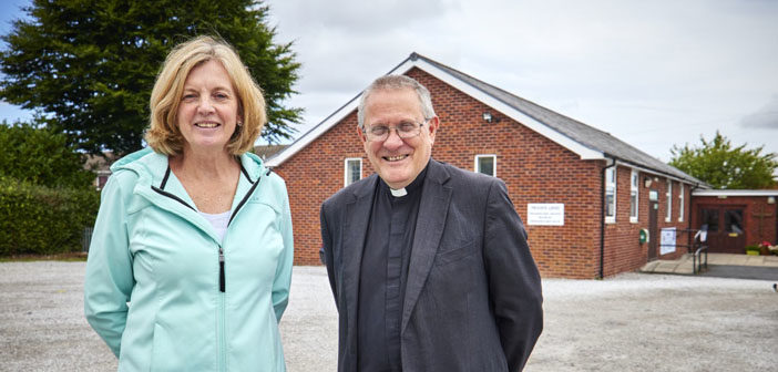 Developer donates £1,000 to help church resurface car park