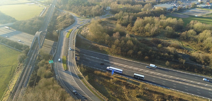 Westbound M56 weekend closure for bridge works