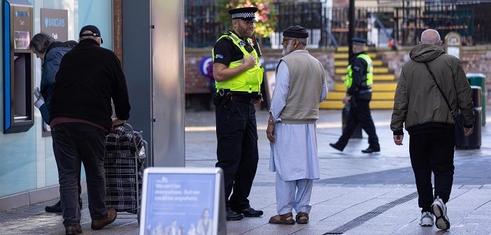 Police target Warrington in pre-Christmas security drive