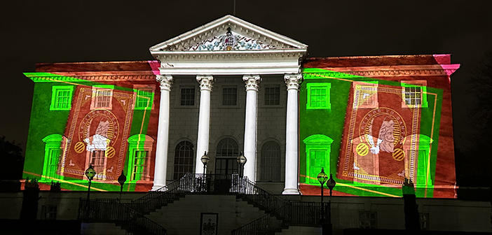 Town Hall transformed into Christmas Winter Wonderland