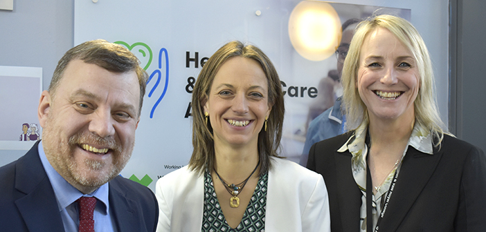 Health Minister visits college’s Health & Social Care Academy