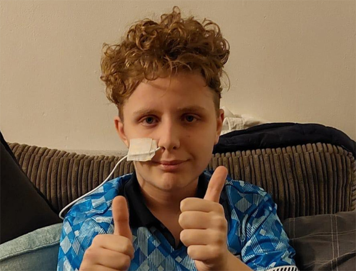 Fundraiser launched as football crazy Callum fights cancer for a second ...