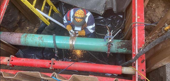 Major works finish enabling demolition of ageing gas site