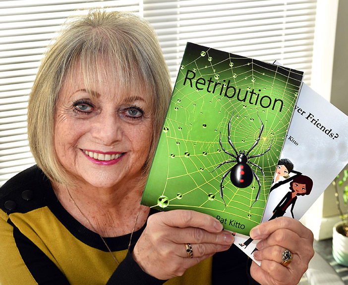 Retribution! Local author publishes second novel