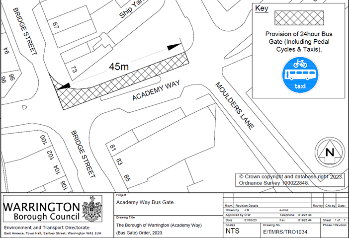 New Bus Gate confirmed for town centre in bid to reduce traffic ...