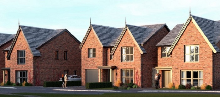 First homes released on Hawthorn Grange development
