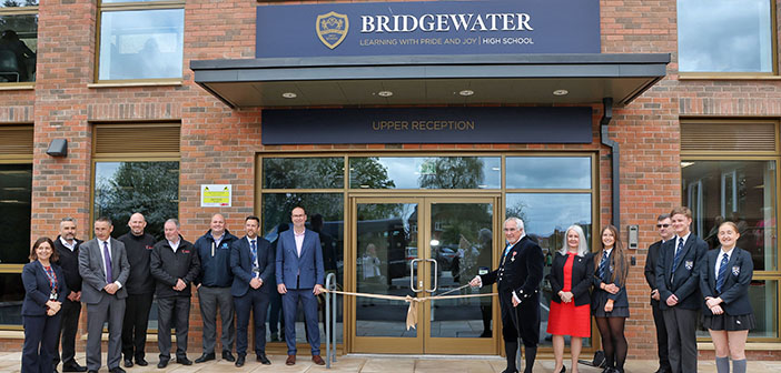 High Sheriff performs official opening of Bridgewater High School expansion