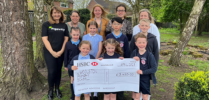 Ingevity donates to Woolston CE Primary School’s new Forest School