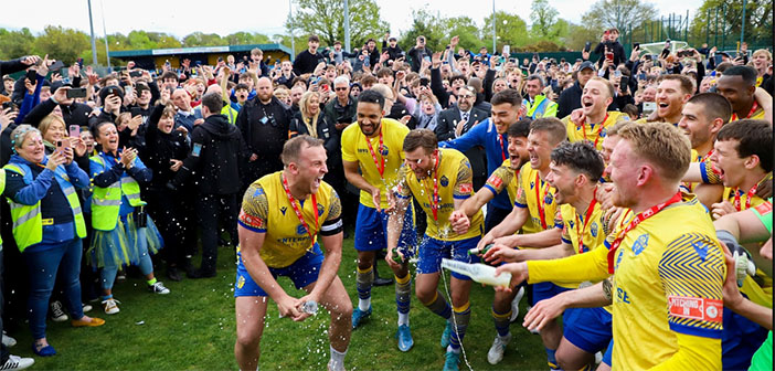 Warrington Town promoted to National League North