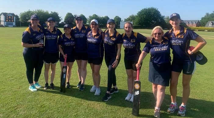 First-ever women's cricket match at Grappenhall