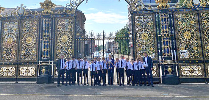 Great Sankey High School football team wins PlayStation National Cup