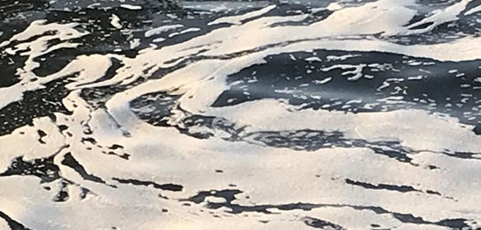 More pollution concerns as smelly white foam seen on River Mersey