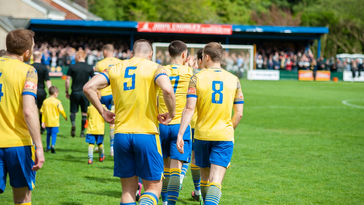 Warrington Town announce squad numbers and kits for new season ...