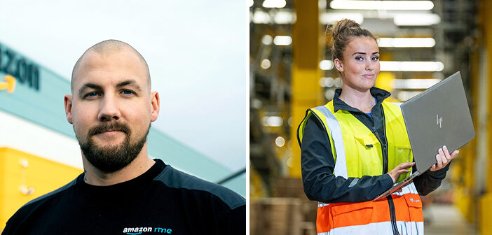 Apprentices in Warrington help Amazon mark major milestone