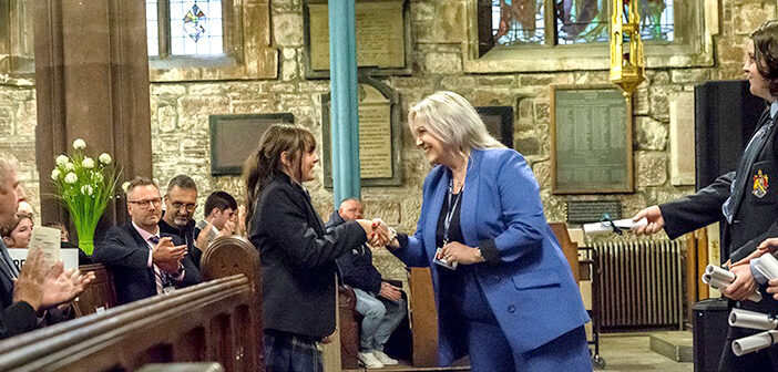 Special church service to welcome Sir Thomas Boteler Year 7 students