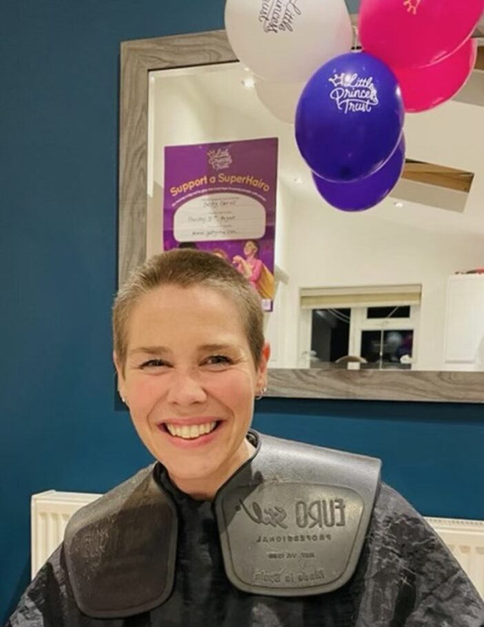 Brave mum diagnosed with breast cancer raises over £6,000 for charity ...