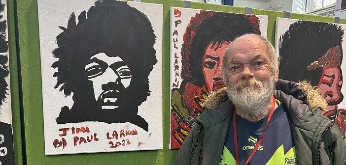 Artist Paul Larkin launches free exhibition