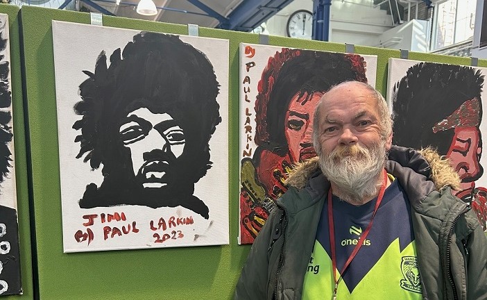 Artist Paul Larkin launches free exhibition