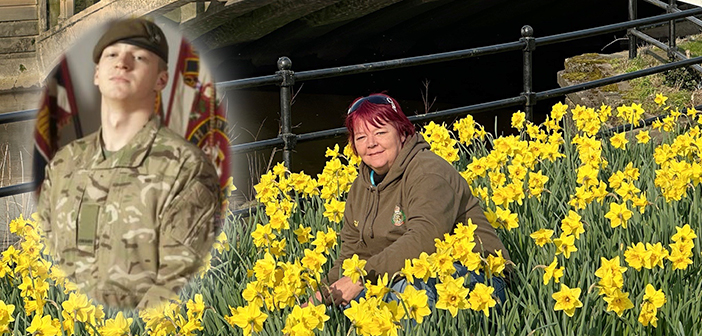 Mum hard at work in memorial garden on 12th anniversary of death of her ...