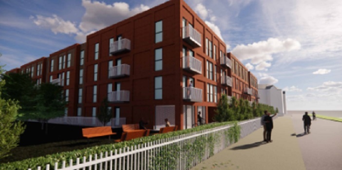 Plans for 67 affordable homes in four storey block - Warrington Worldwide