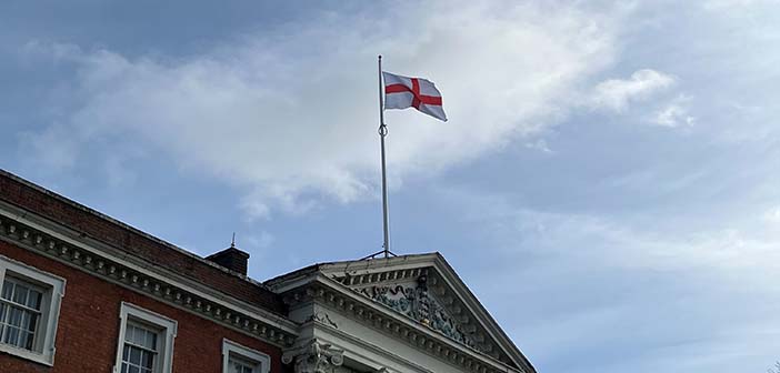 Flying the flag for St George's Day - Warrington Worldwide