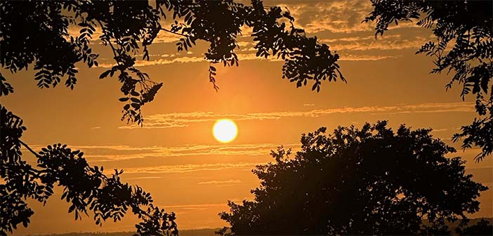 Stunning Summer Solstice sunset over Warrington - Warrington Worldwide