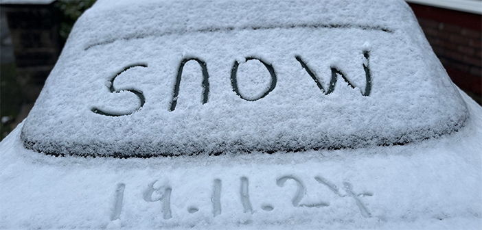 Dusting of snow over Warrington as temperatures plummet - Warrington ...