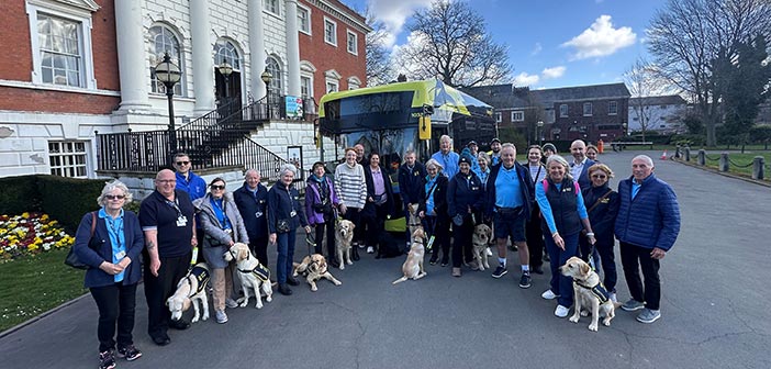 Guide dog puppies get unique training experience thanks to Warrington’s ...