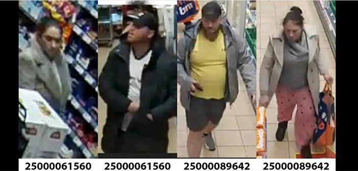 Police seek help identifying people following five separate shoplifting ...