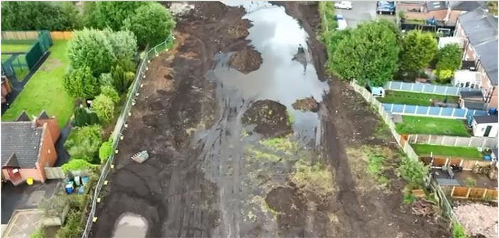 Damaged water main highlights flooding concerns say Peel Hall ...