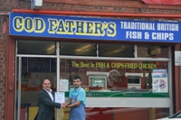 Cod Father wins healthy eating award!