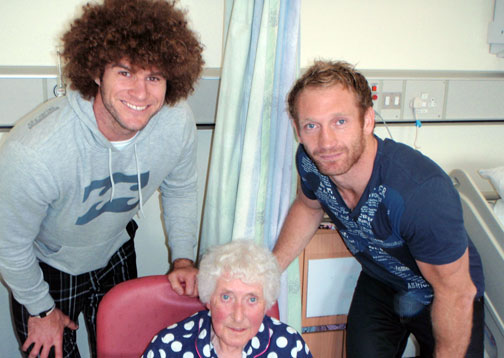 Wolves stars make Marion's dream come true