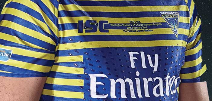 Warrington Wolves unveil limited edition shirt