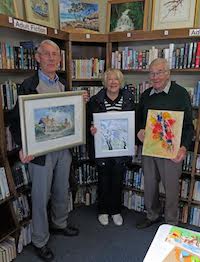 Art exhibition at Grappenhall Library