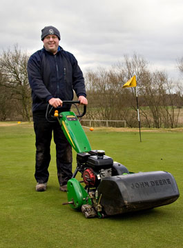 Greenkeeper on top of the world!